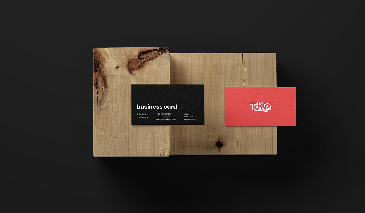 Personal Card Design – Mockup Studio